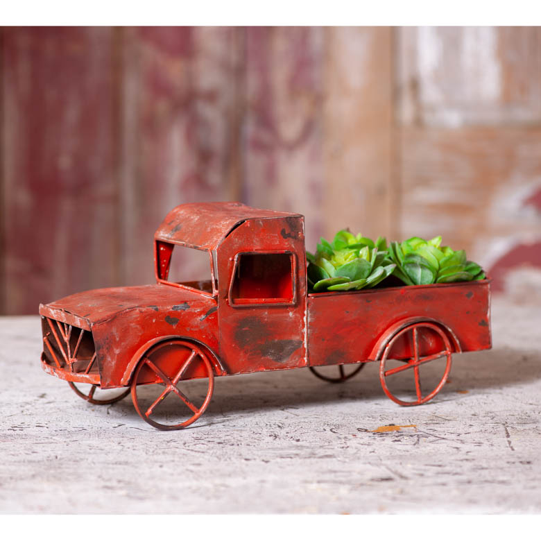 Rustic Red Truck | Irvins Tinware