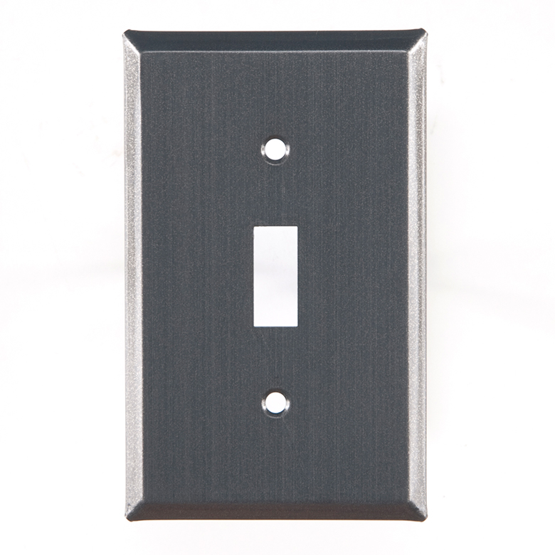 Single Switch Unpierced Cover in Country Tin | Irvins Tinware
